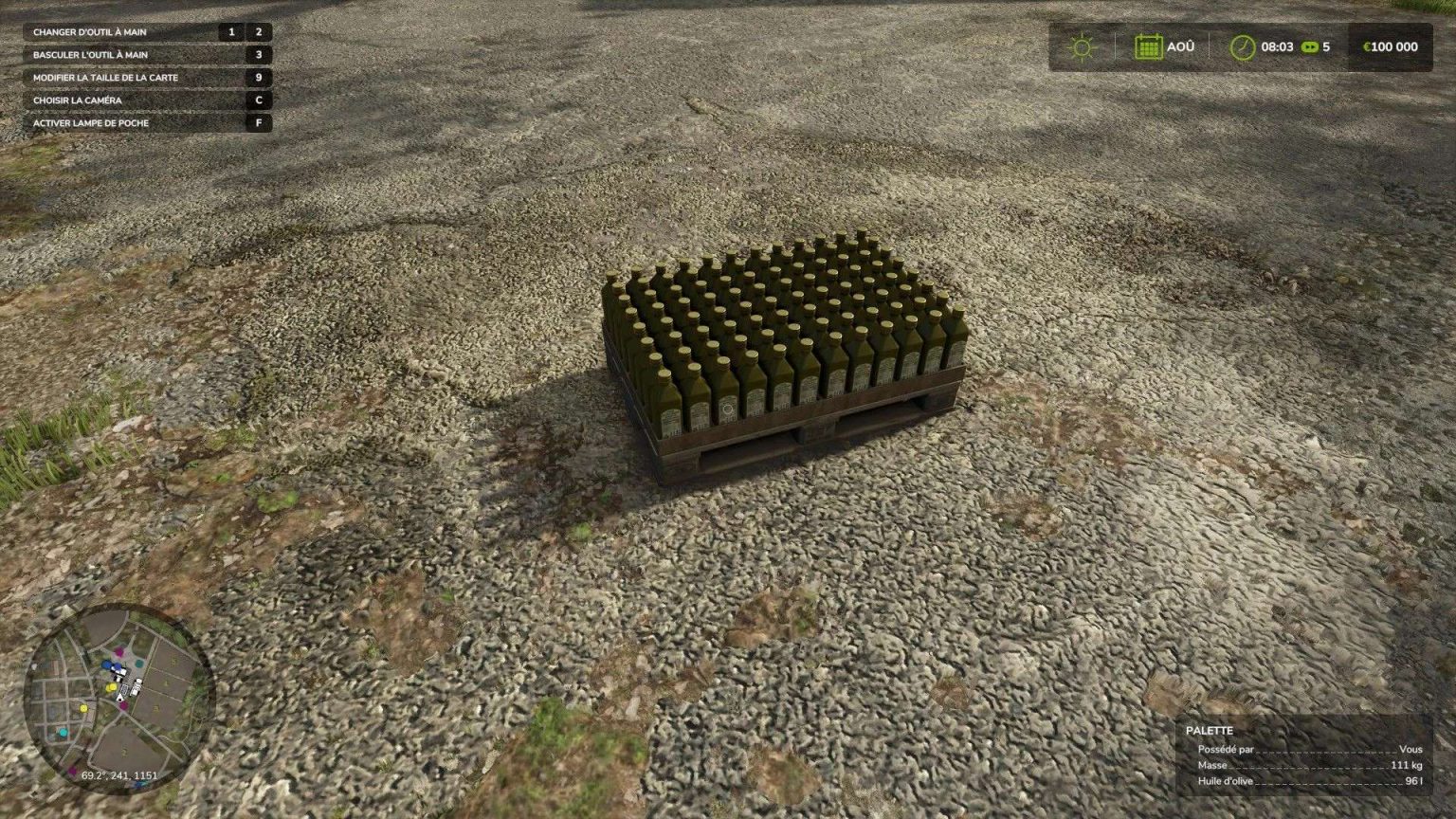 Realistics Pallets v1.1.0.0 - FS25 / FS22 Mod