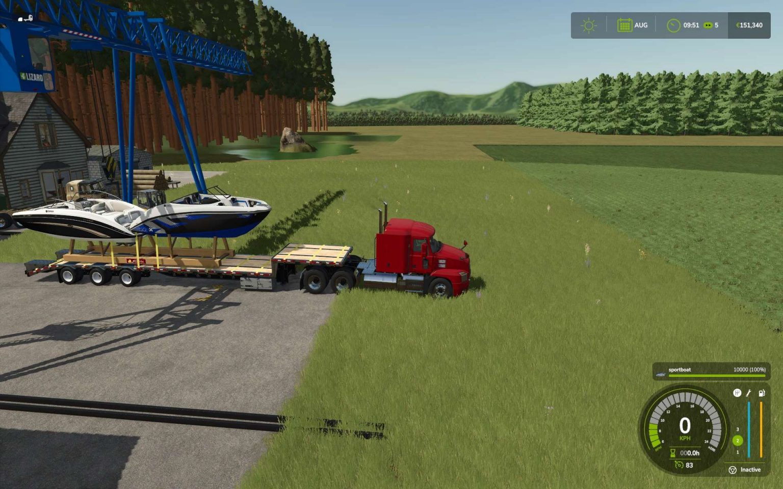 SHIP YARD v1.0.0.1 - FS25 / FS22 Mod