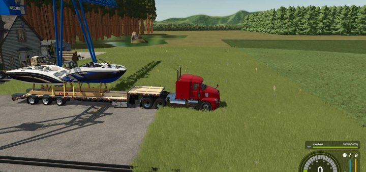 Sport Boats Mods | FS22 Mods | Farming Simulator 22 Mods