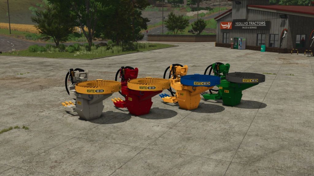 Tree Planter And Forestry Shredder V1.0.0.0 - FS25 / FS22 Mod