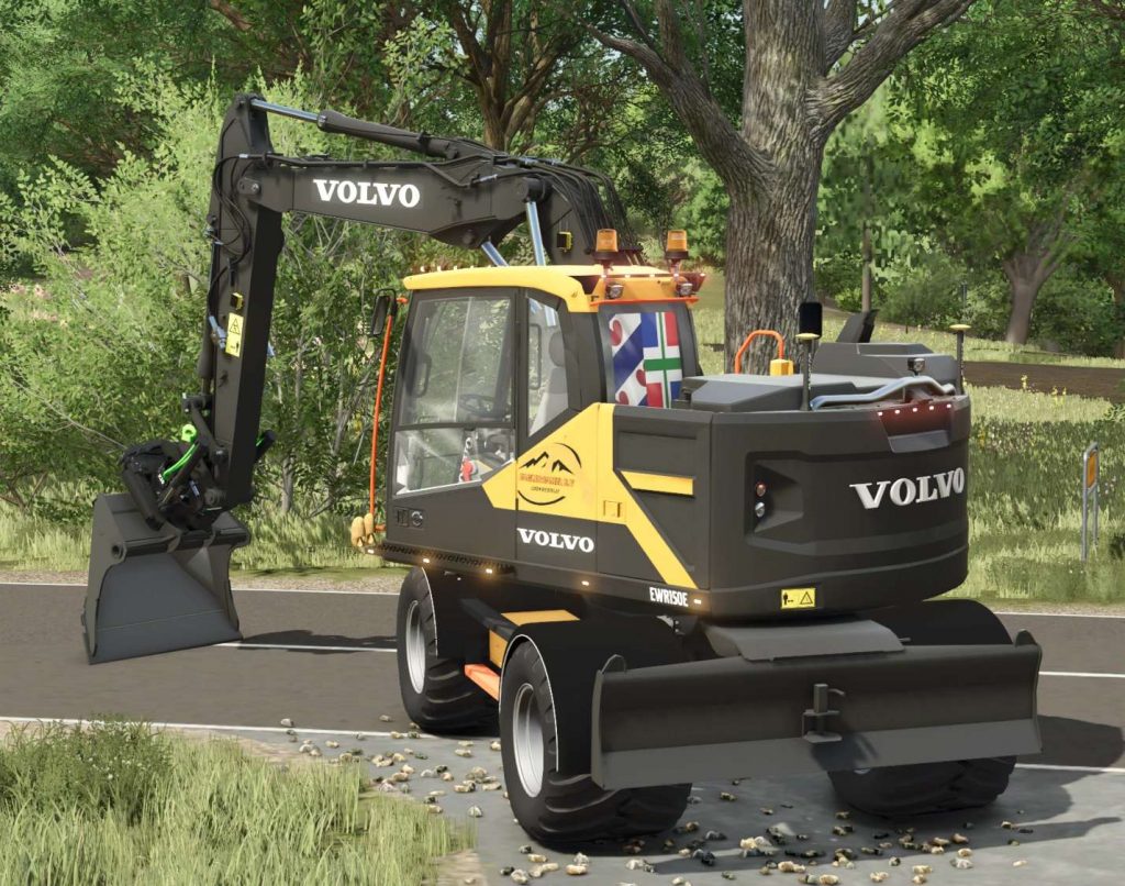 Volvo EWR 150e Custom v1.0.0.0 - FS25 / FS22 Mod