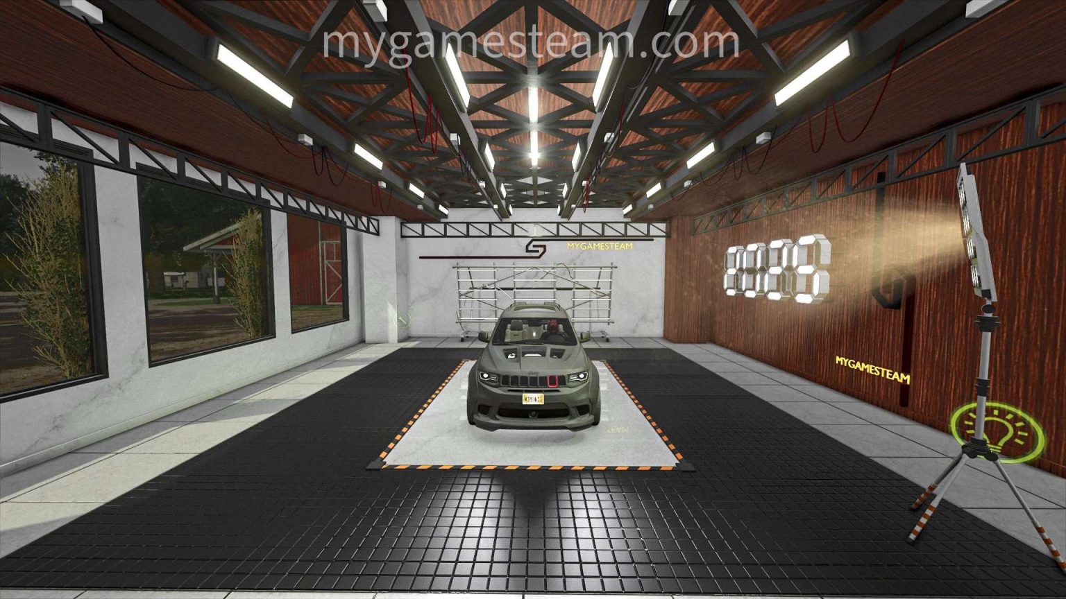 Workshop showroom V1.0.0.0 - FS25 / FS22 Mod