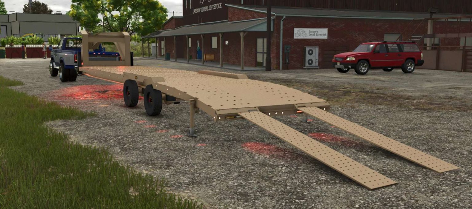 2025 Diamond C Multi-Vehicle Carrier Trailer v1.0.0.0 - FS25 / FS22 Mod