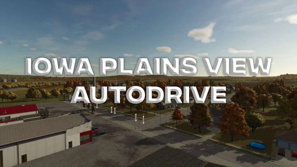 Autodrive Iowa Plains View v1.0.0.0 - FS25 / FS22 Mod