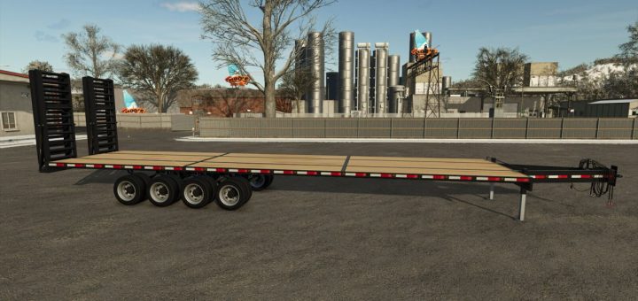 Flatbed Trailers Mods | FS22 Mods | Farming Simulator 22 Mods