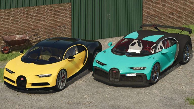 Bugatti Chiron Sport & Pur Sport v1.0.0.0 - FS25 / FS22 Mod