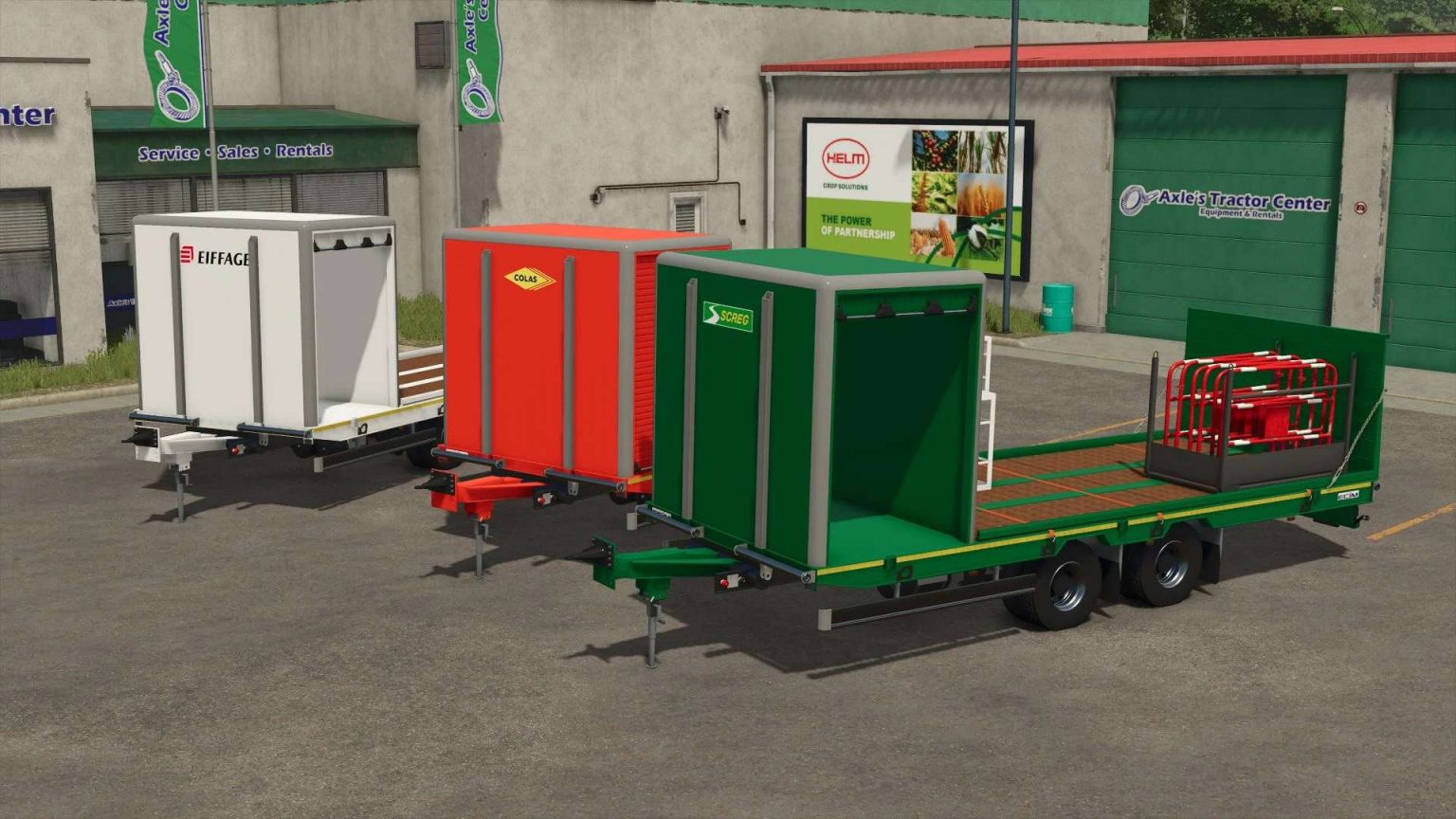 ECIM public works trailer v1.0.0.0 - FS25 / FS22 Mod