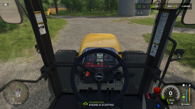 Engine Start Plus V1.0.1.0 - FS25 / FS22 Mod