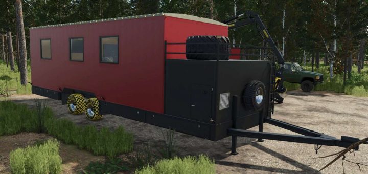 Forestry Service Trailer Mods | FS22 Mods | Farming Simulator 22 Mods