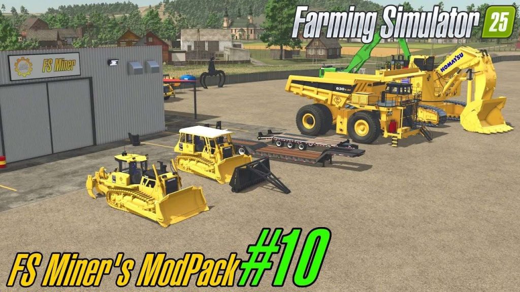 FS Miner’s Mod Pack #10 (September 2025) v1.0.0.0 - FS25 / FS22 Mod