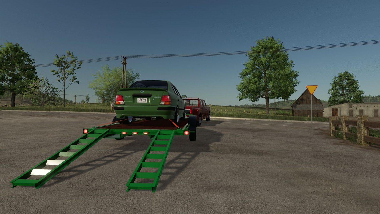 Homemade car transporter V1.0.0.0 - FS25 / FS22 Mod