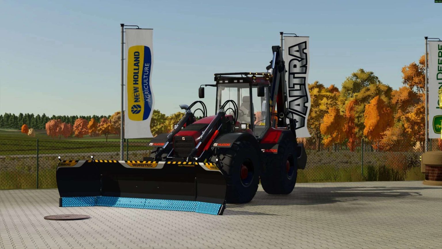 Huddig 1260E v1.0.0.0 - FS25 / FS22 Mod
