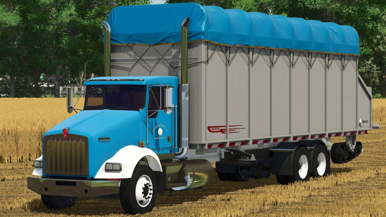 Kenworth T800 Cotton Truck v1.0.0.0 - FS25 / FS22 Mod
