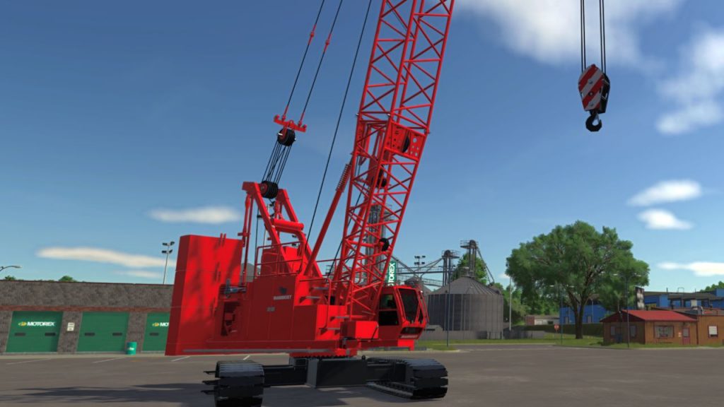 Manitowoc MLC-100 Buildable crane V1.0.0.0 - FS25 / FS22 Mod