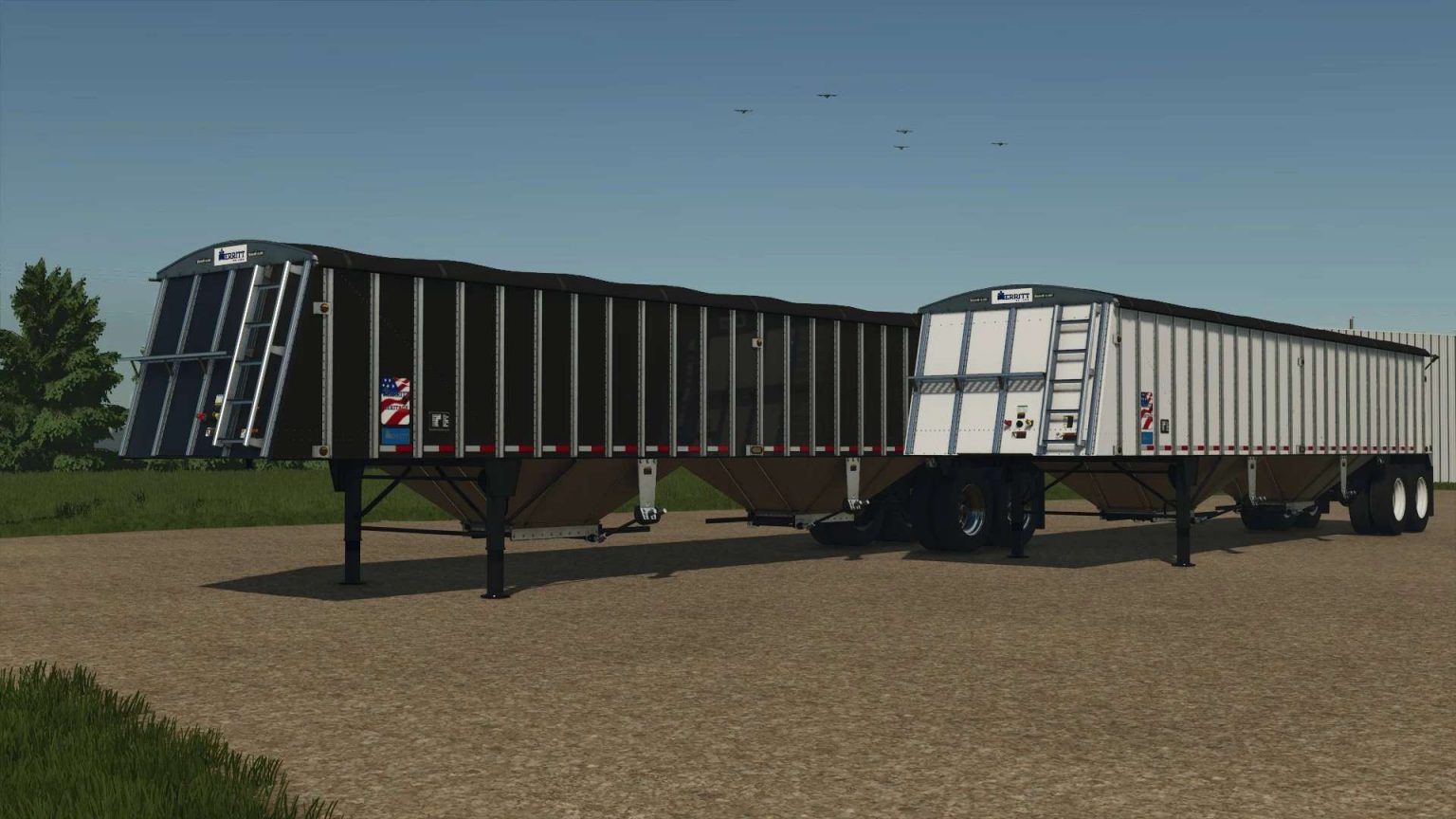 Merrit 42 Foot Hopper Bottom v1.0.0.0 - FS25 / FS22 Mod