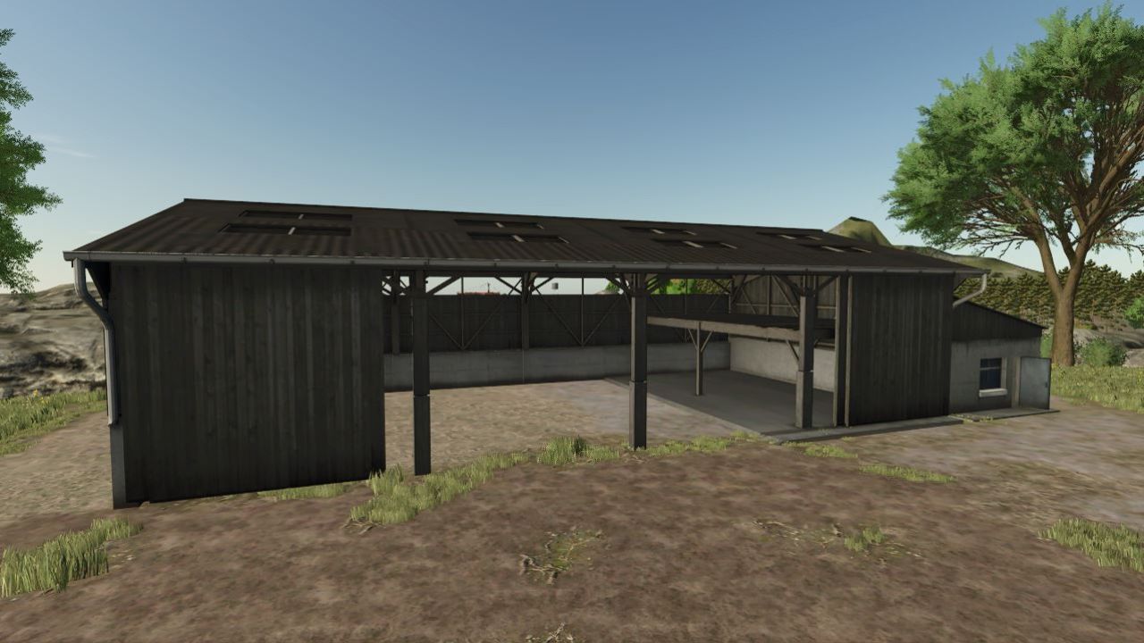 Straw storage V1.0.0.0 - FS25 / FS22 Mod