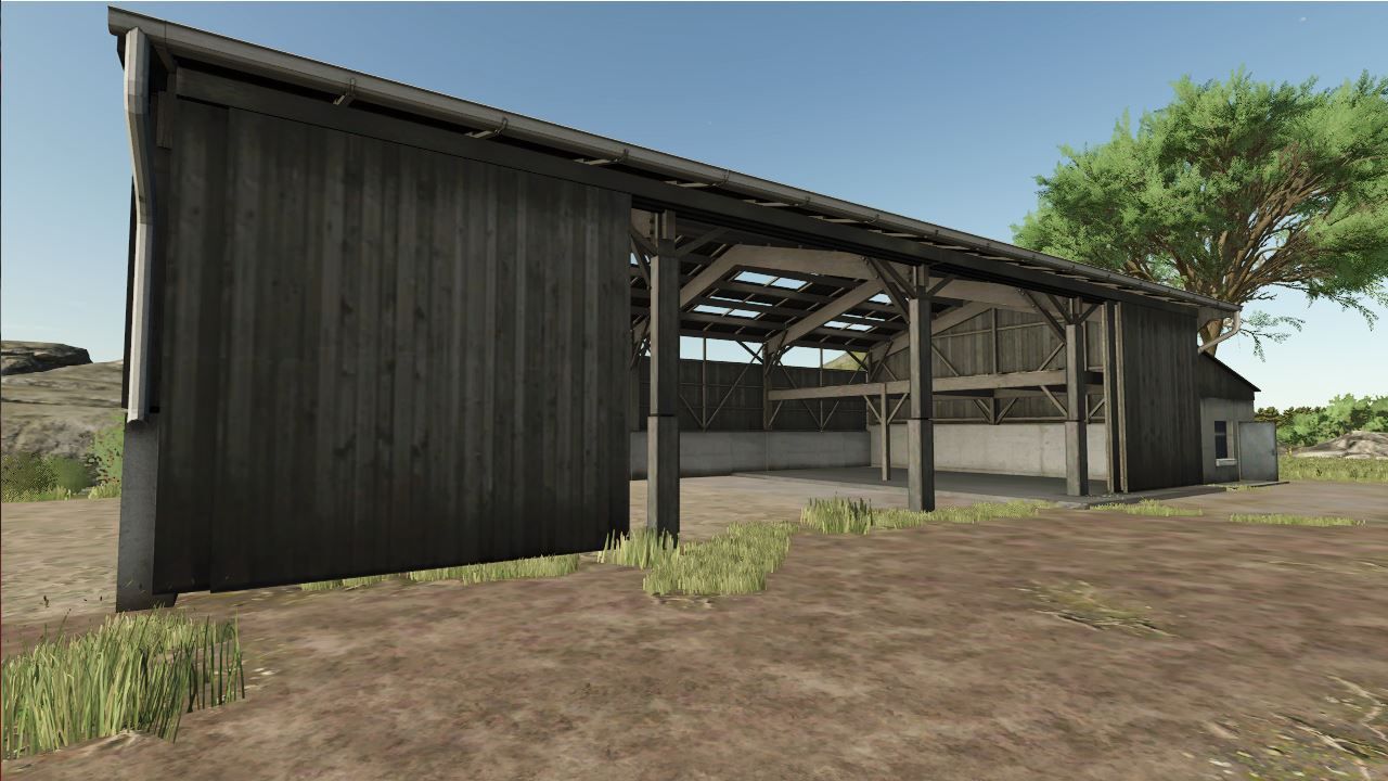 Straw storage V1.0.0.0 - FS25 / FS22 Mod