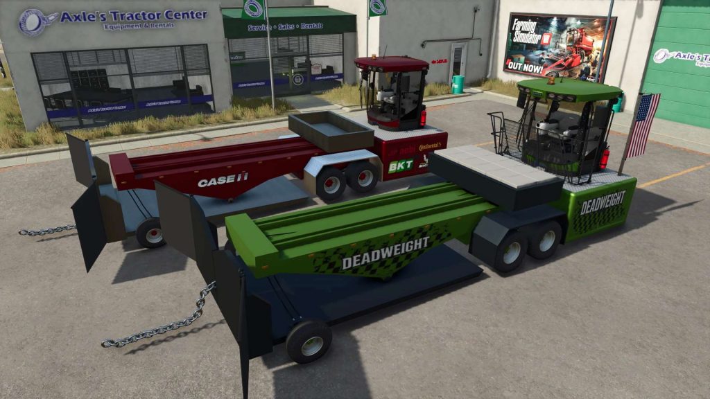 Tractor Pulling Sled v1.0.0.0 - FS25 / FS22 Mod