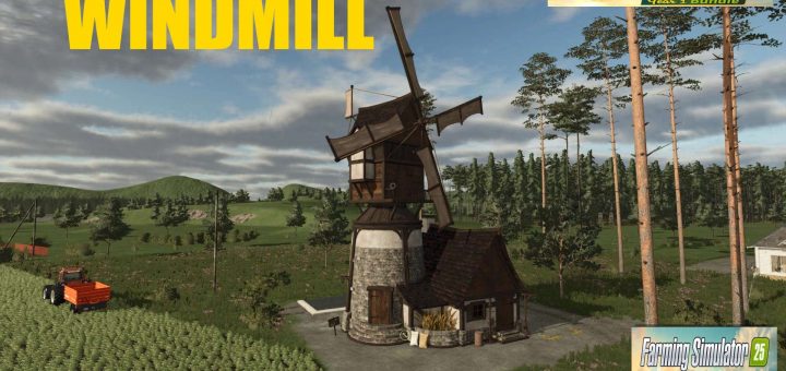 WINDMILL Mods | FS22 Mods | Farming Simulator 22 Mods