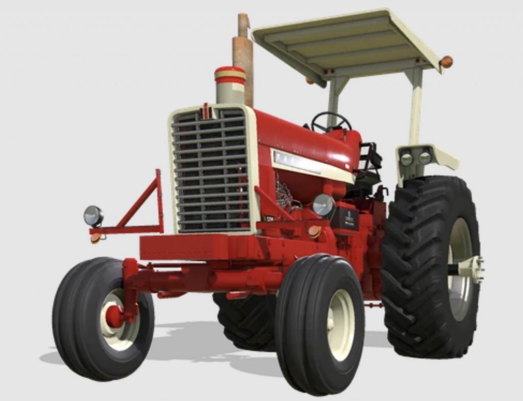 1967 Farmall IH 1206 v1.0.0.0 - FS25 / FS22 Mod