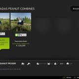 Beloved Peanut Combines V1.0.0.0 - FS25 / FS22 Mod