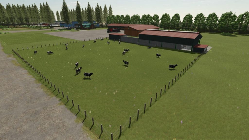 Cow Pasture V1.3.5.0 - FS25 / FS22 Mod