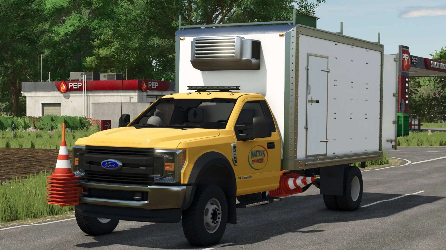 Ford F550 Utility Truck v1.0.0.0 - FS25 / FS22 Mod