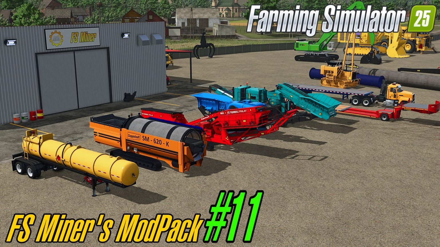 FS Miners Mod Pack #11 (October 2025) V1.0.0.0 - FS25 / FS22 Mod
