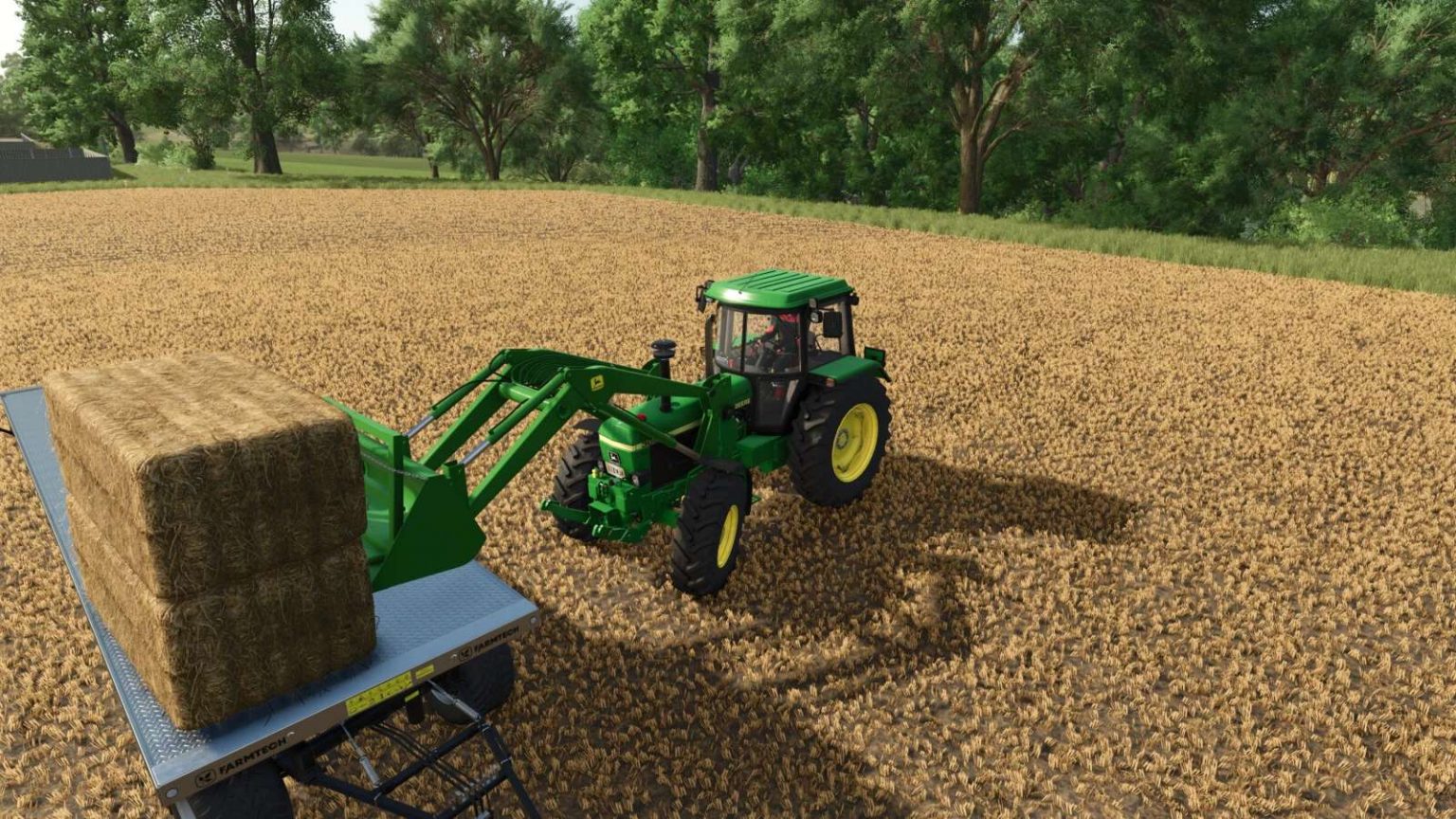 John Deere 148 And 158 Front Loaders v1.0.0.0 - FS25 / FS22 Mod
