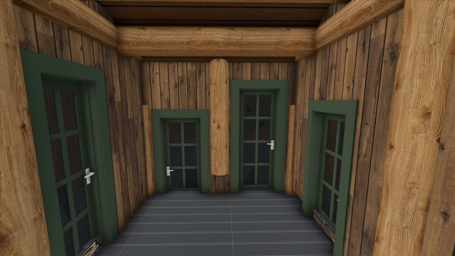 Log Farm House v1.0.0.0 - FS25 / FS22 Mod