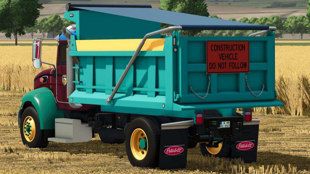 Peterbilt DOH 340 Dump Truck v1.0.0.0 - FS25 / FS22 Mod
