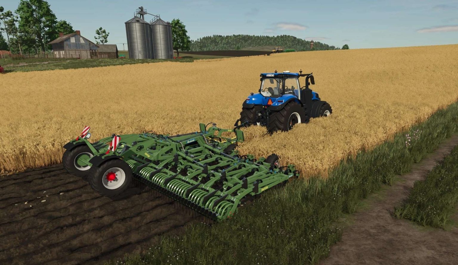Taifun 900 RP58 Conversion to plow v1.0.0.0 - FS25 / FS22 Mod
