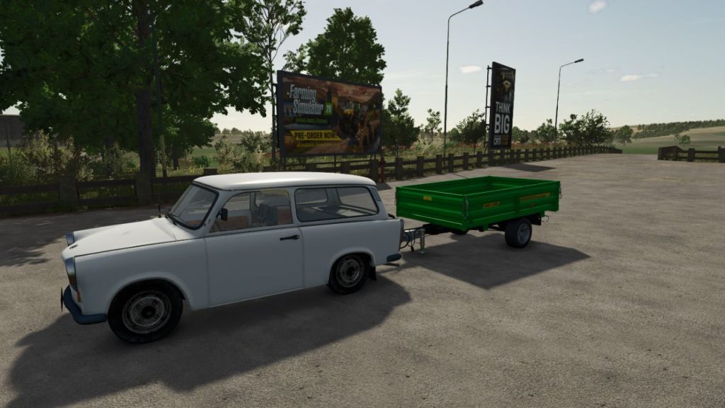 Trabant 601S Kombi V1.0.0.1 - FS25 / FS22 Mod