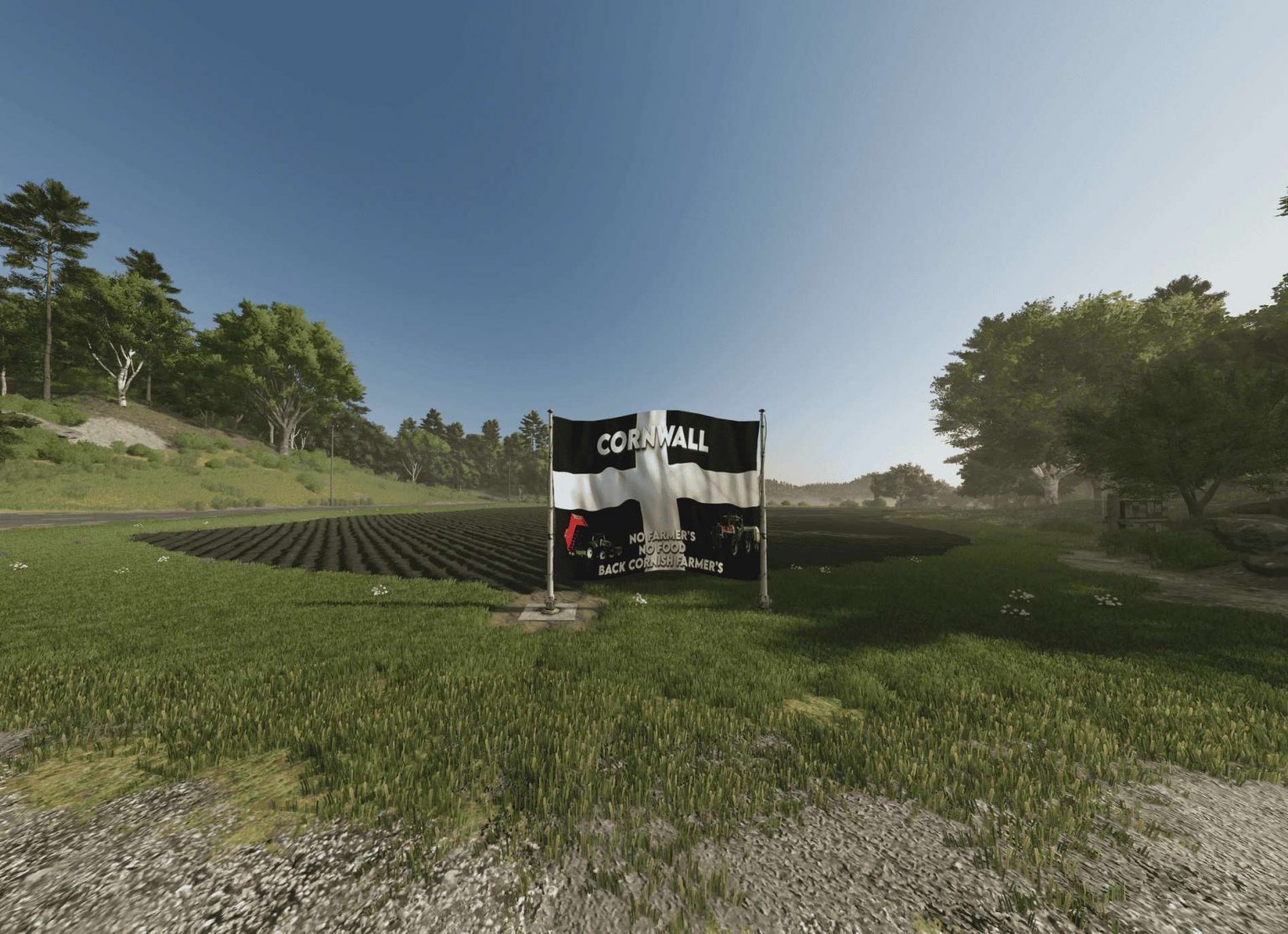 Cornish flag EDIT v1.0.0.0 - FS25 / FS22 Mod