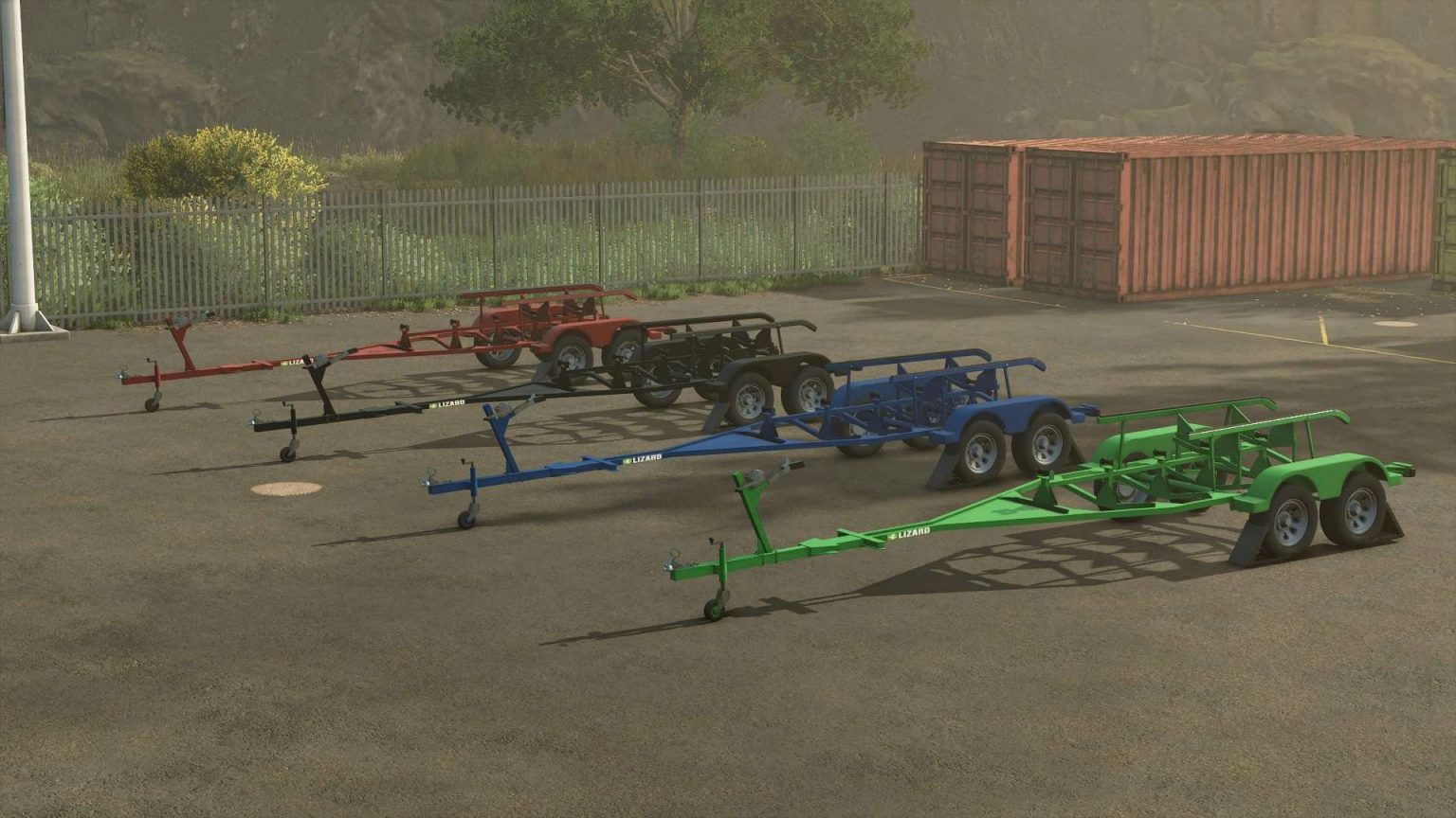 Highlands Boat Trailer v1.0.0.0 - FS25 / FS22 Mod
