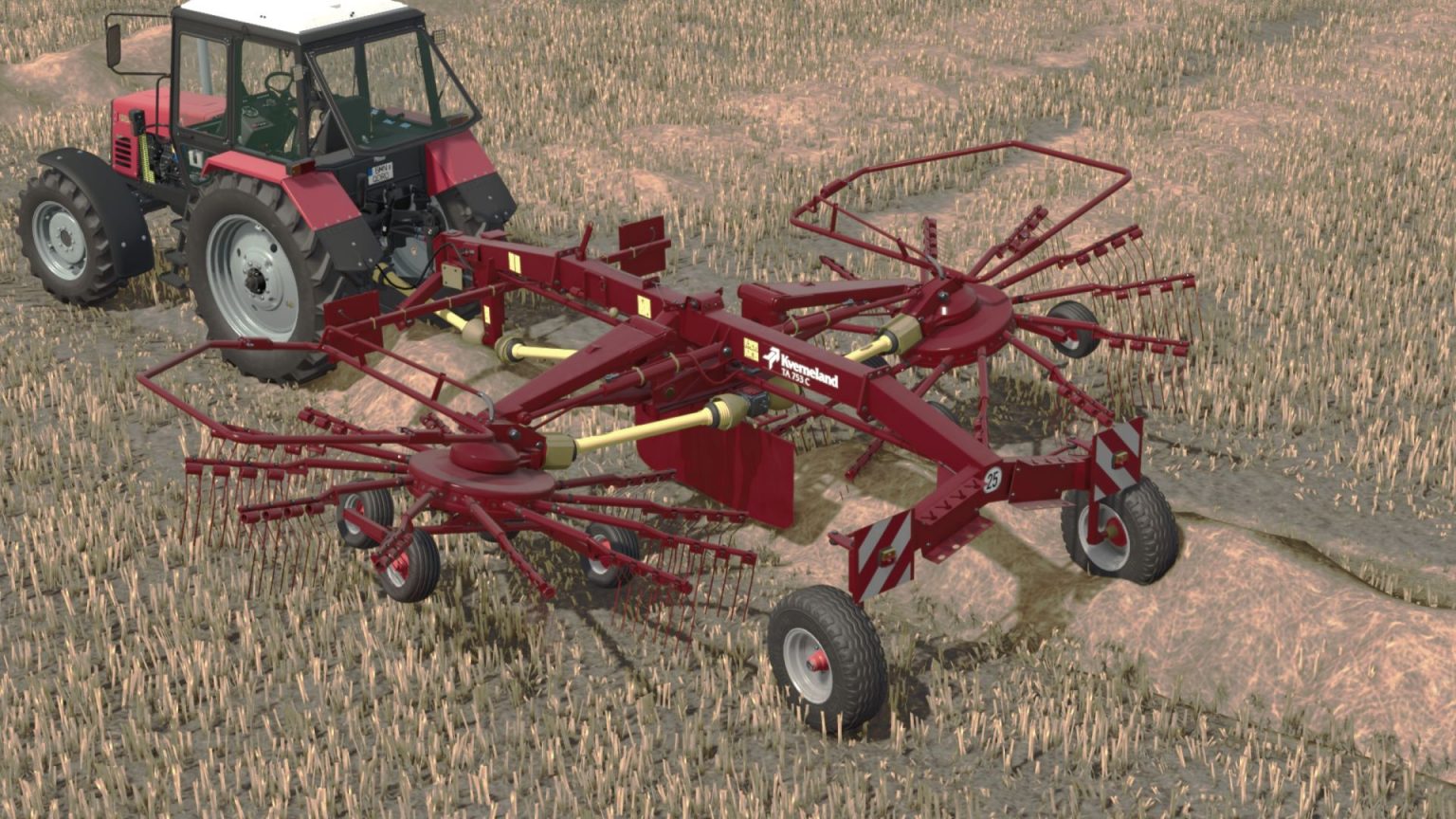 Kverneland Taarup 753C V1.0.0.0 - FS25 / FS22 Mod