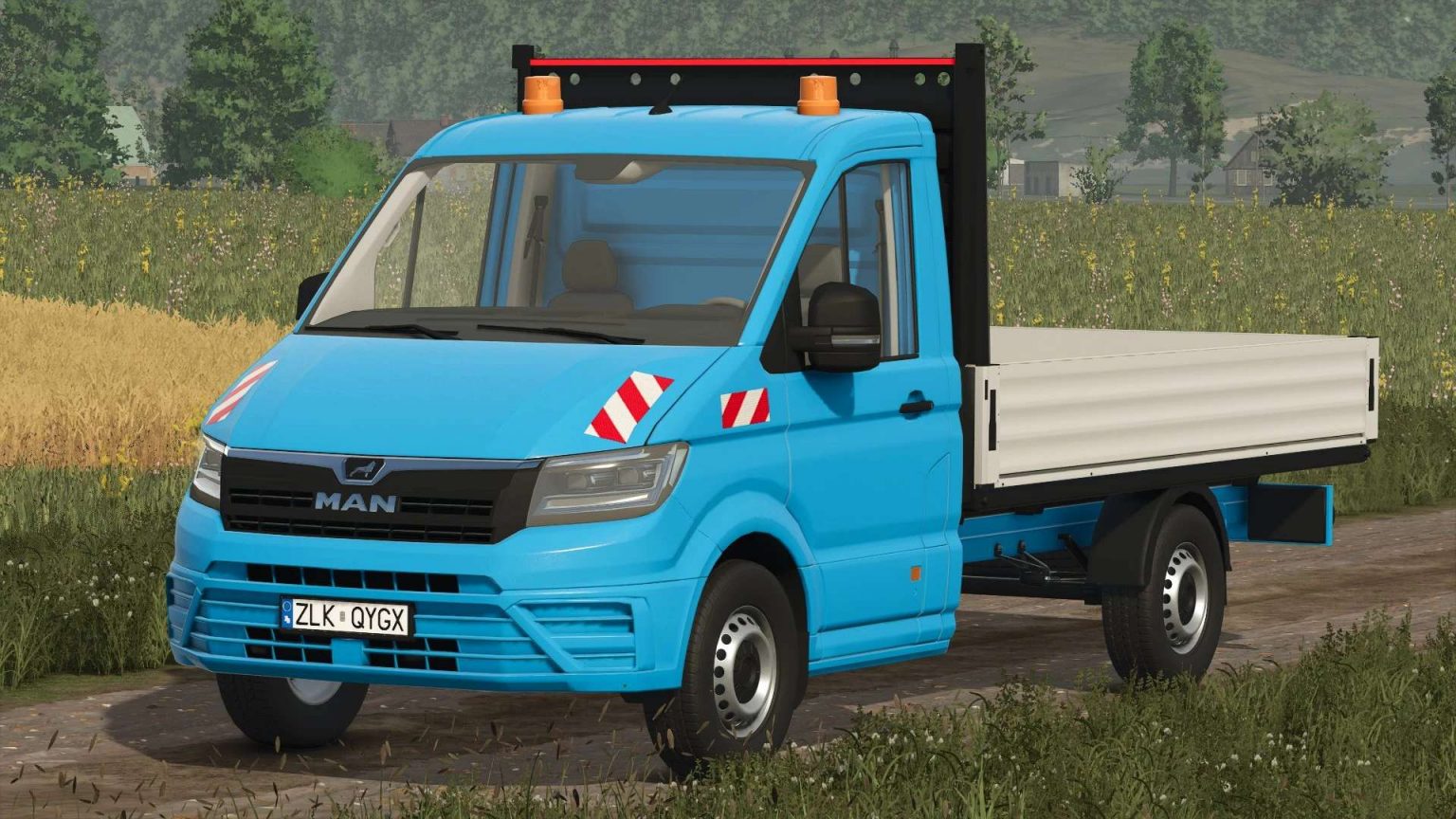 MAN TGE Flatbed v1.0.0.0 - FS25 / FS22 Mod
