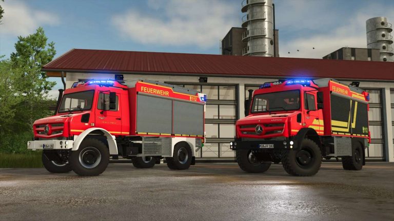 Mercedes Benz Trucks Unimog 5023 TLF 3000 v1.0.0.0 - FS25 / FS22 Mod