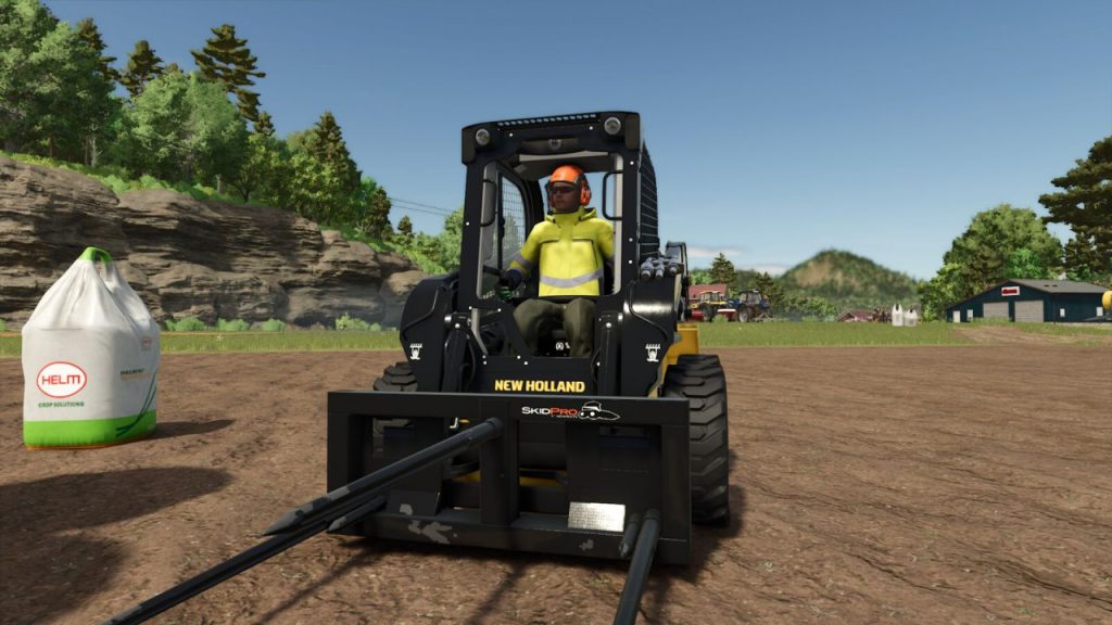 Skid Pro Bale Spear V1.1.0.0 - FS25 / FS22 Mod