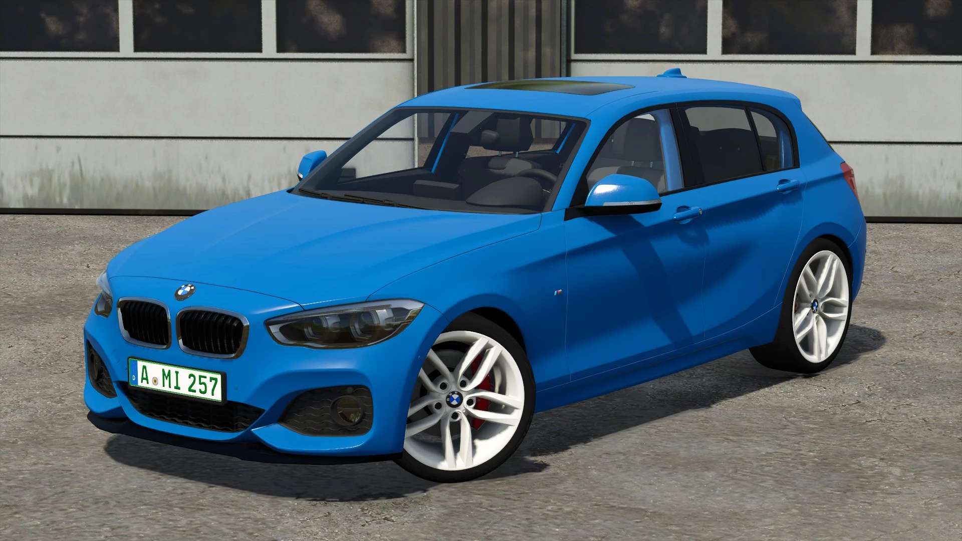 BMW 1 Series F20 LCI M-Sport v1.0.0.0 - FS25 / FS22 Mod