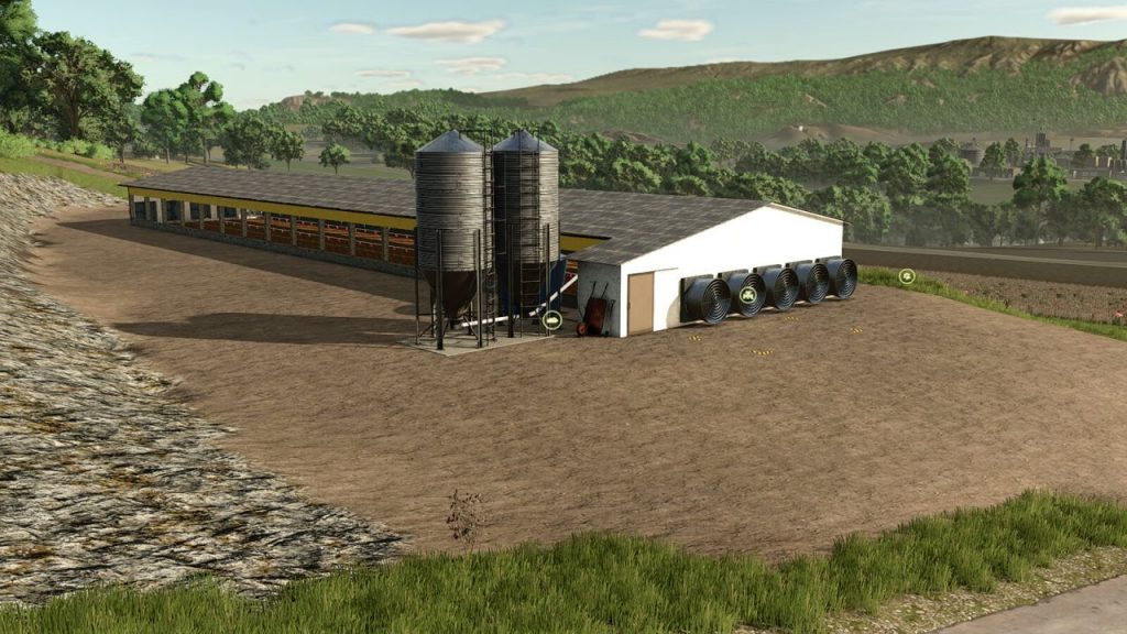 Chicken Coop Br V1.1.0.0 - FS25 / FS22 Mod