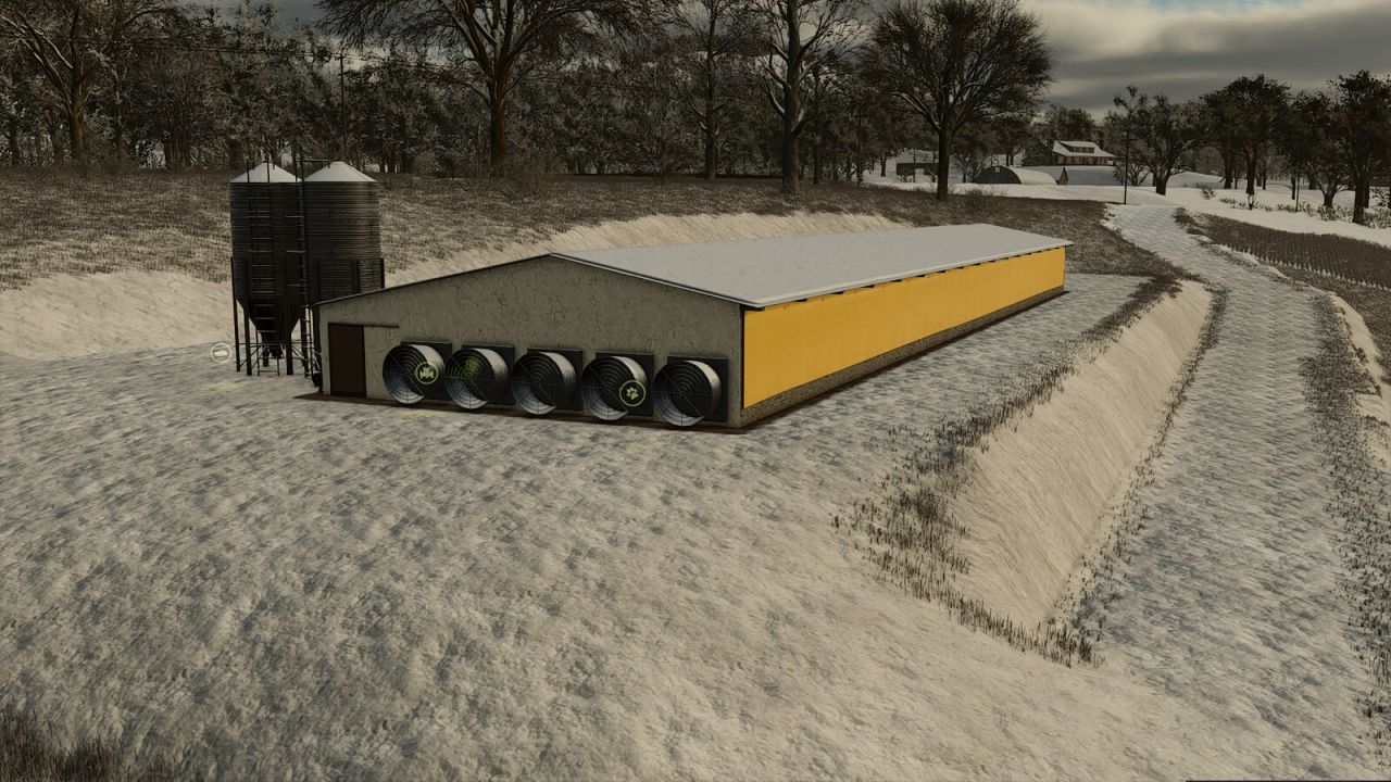 Chicken Coop Br V1.1.0.0 - FS25 / FS22 Mod