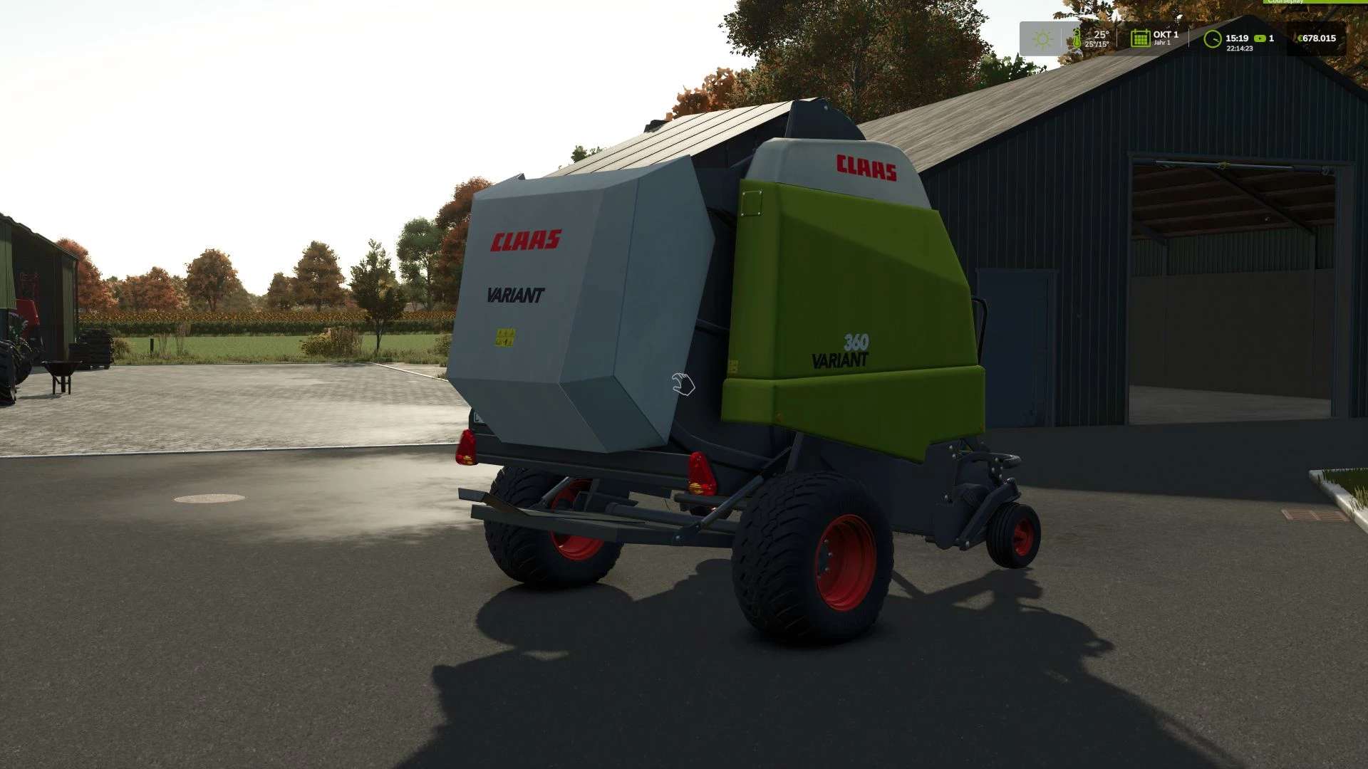 Claas Variant 360 v1.0.0.0 - FS25 / FS22 Mod