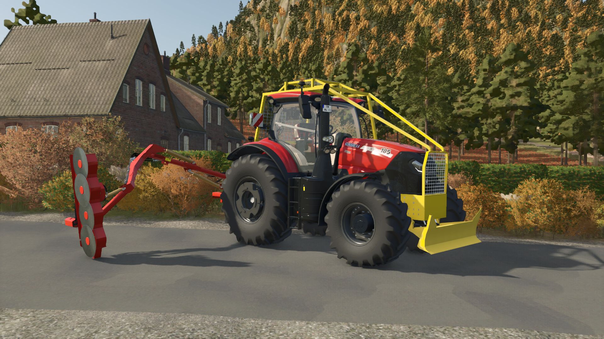CNH forestry tractor pack V1.0.0.0 - FS25 / FS22 Mod