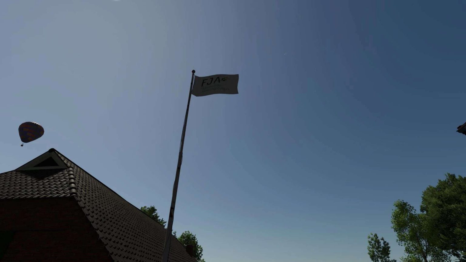 FJA Flag v1.0.0.0 - FS25 / FS22 Mod