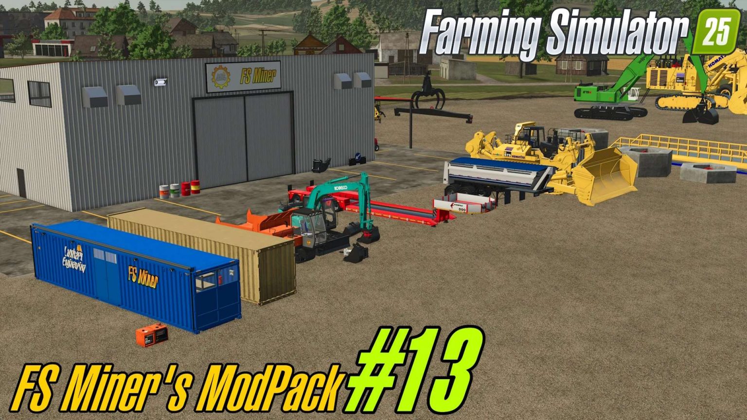 FS Miners Mod Pack #13 (December 2025) v1.0.0.0 - FS25 / FS22 Mod