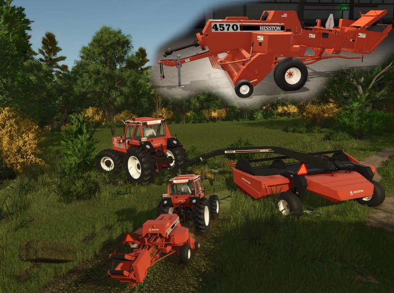 Hesston HayPack v1.0.0.0 - FS25 / FS22 Mod
