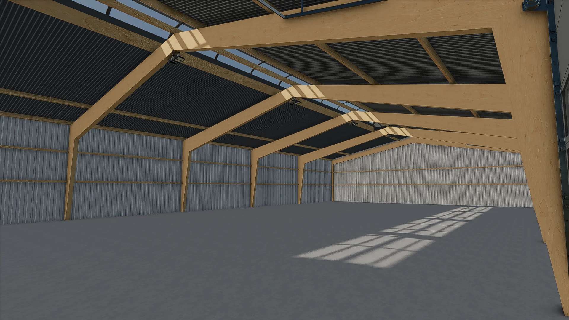 Industrial machine hall v1.0.0.0 - FS25 / FS22 Mod