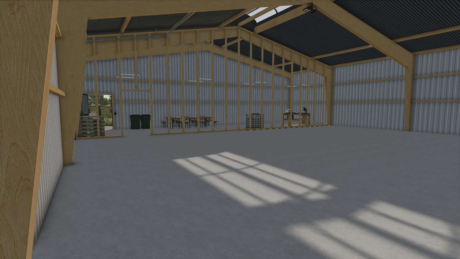 Industrial machine hall v1.0.0.0 - FS25 / FS22 Mod