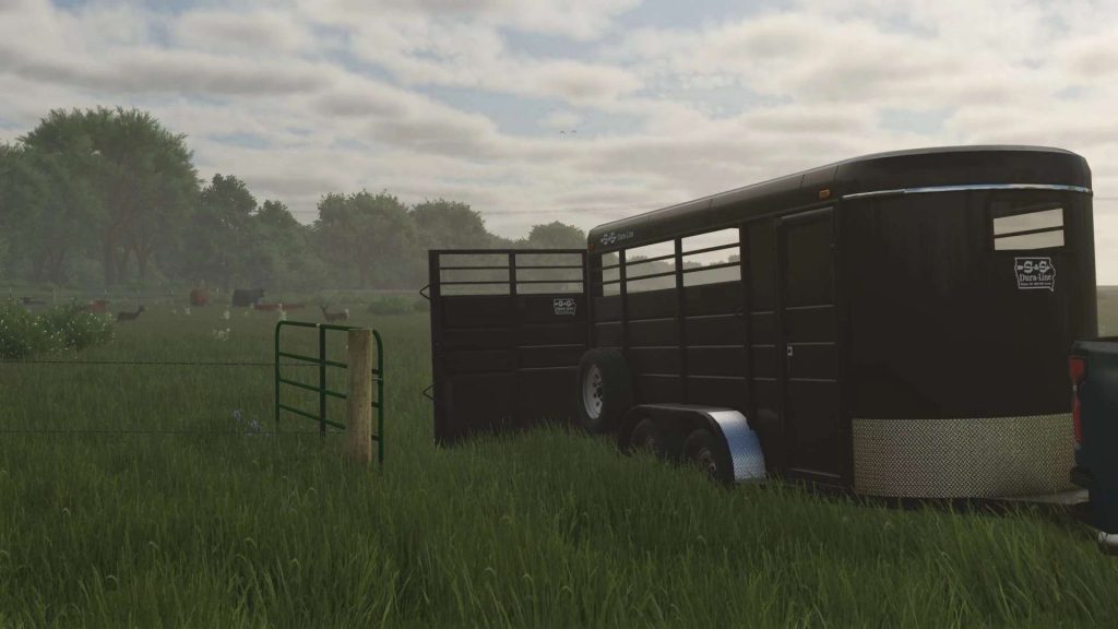 Livestock Trailer v1.0.0.0 - FS25 / FS22 Mod
